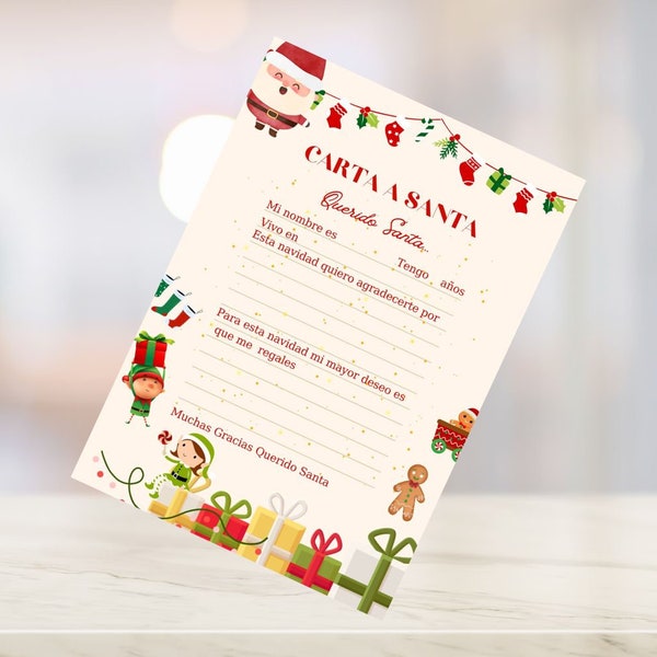 Cartas Para Santa - Etsy