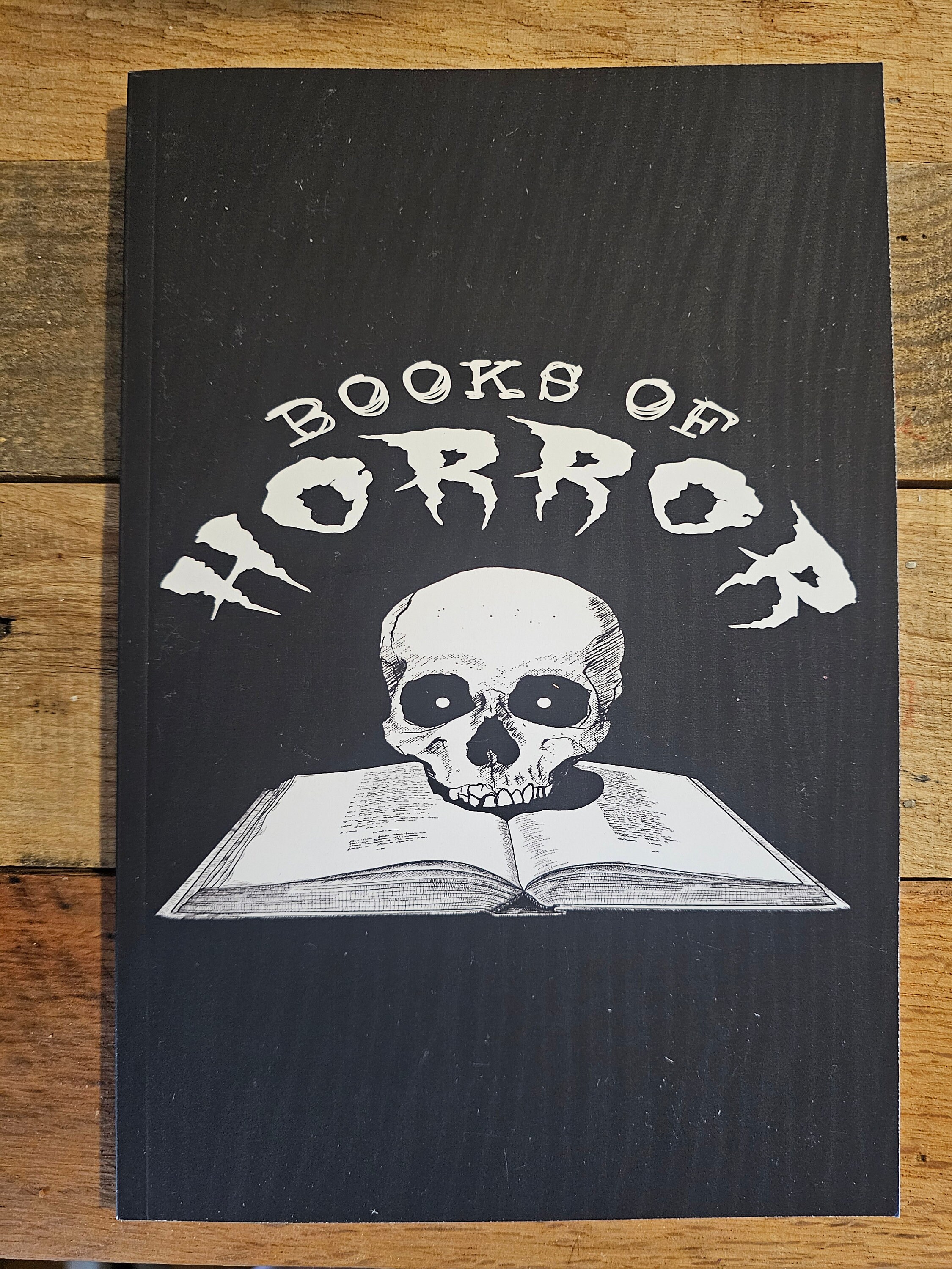 Books of Horror Blank Notebook - Etsy