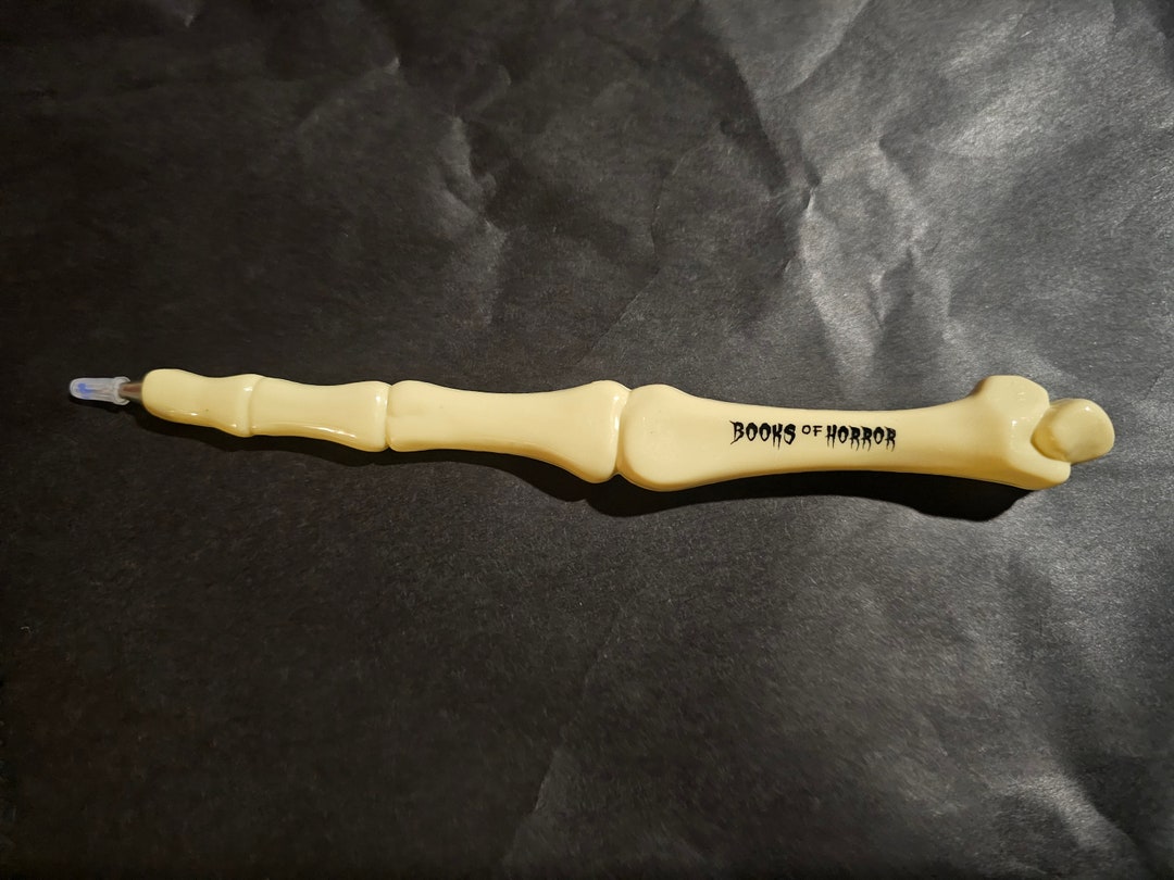 Books of Horror FINGER BONE Pen - Etsy