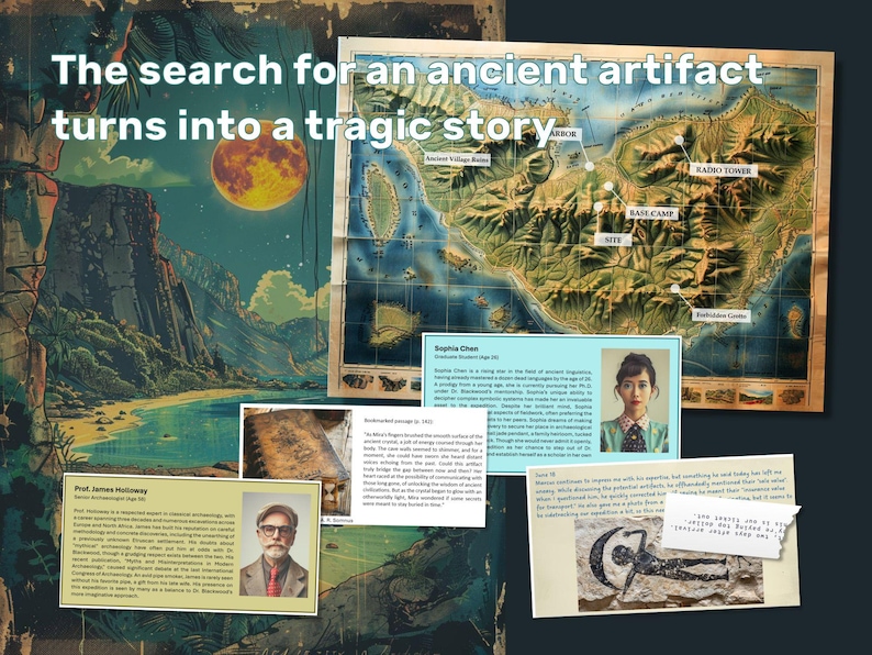 Printable Murder Mystery Game, Detective Party Game, Cooperative ...