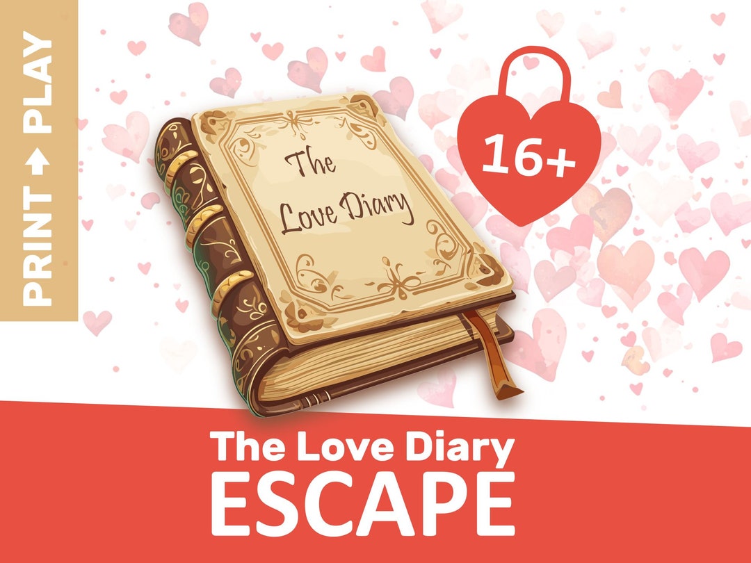 Relationship Adventure, Escape Room Game for Date Night, Love-themed ...