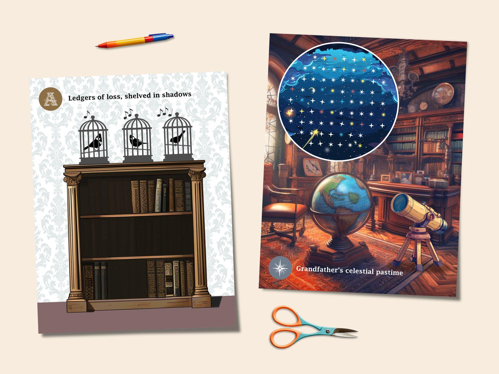 Printable Escape Room, Mystery Manor, Family Game Night, Teens and ...