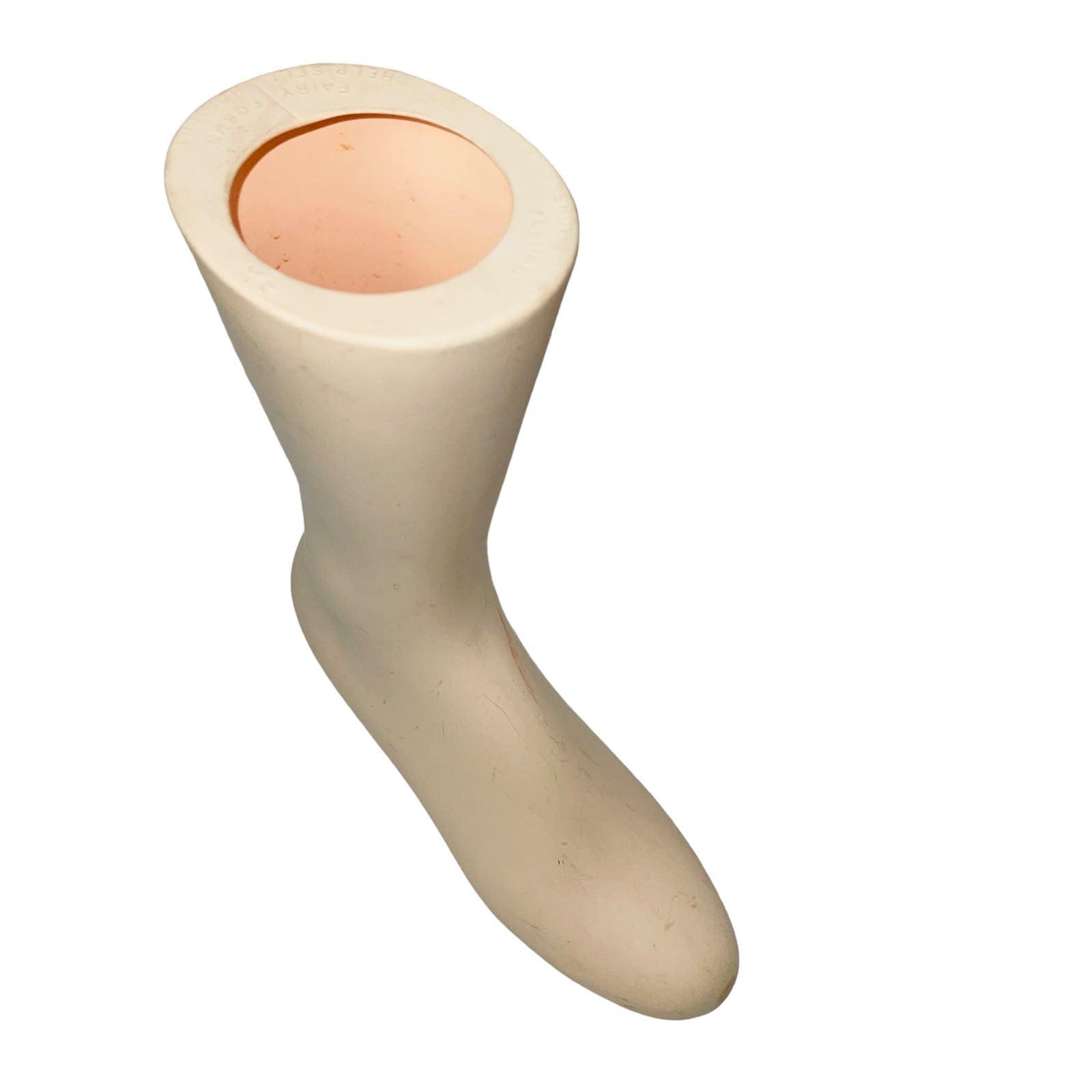 Vintage Fairy Forms Mannequin Leg Stocking Shoe Form Display Weighted ...