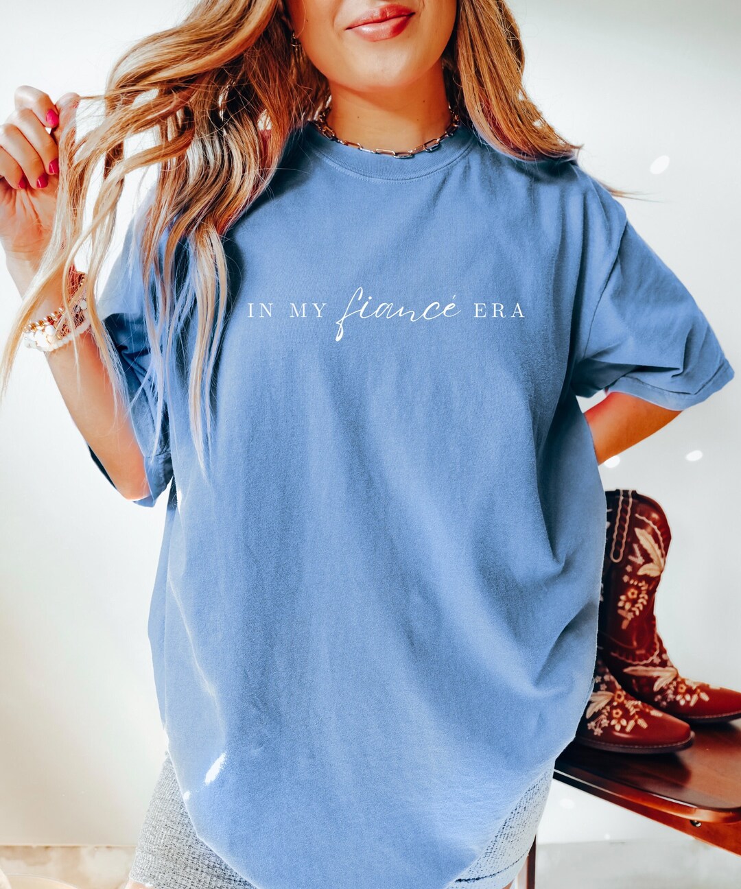 In My Fiance Era Shirt Fiance Shirt Bride to Be Shirt Engaged AF Shirt ...