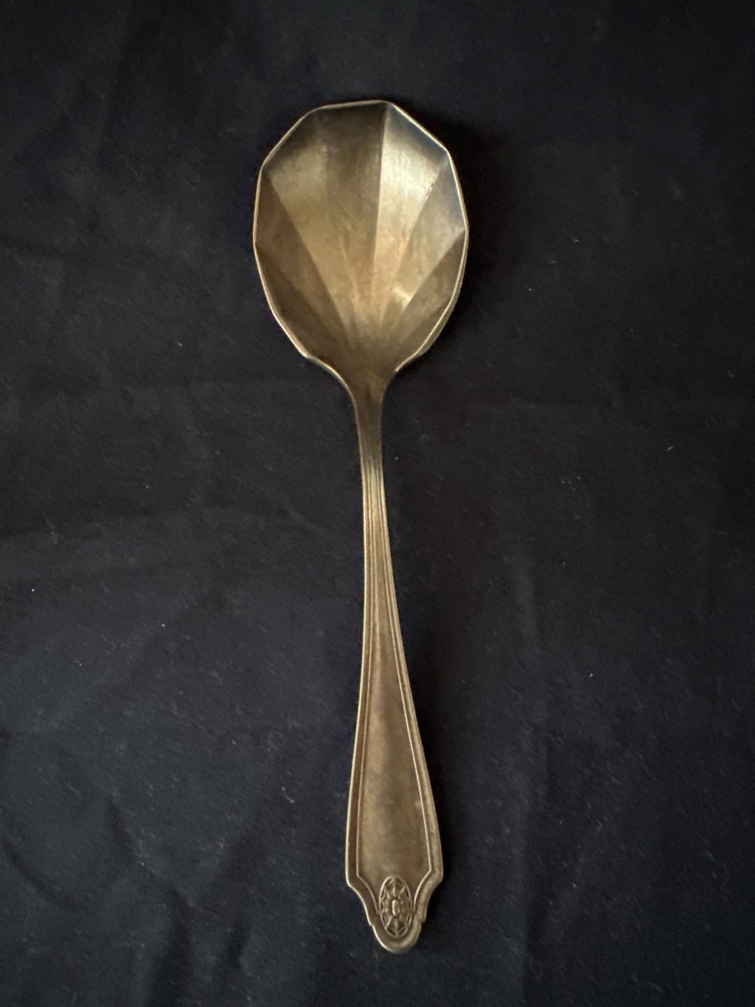 Antique Community Silver Plate Spoon Georgian Pattern - Etsy