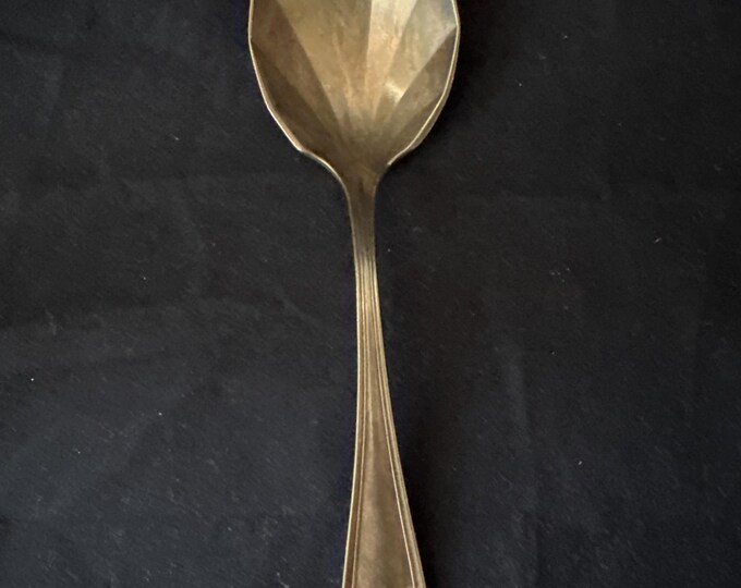 Antique Community Silver Plate Spoon Georgian Pattern - Etsy