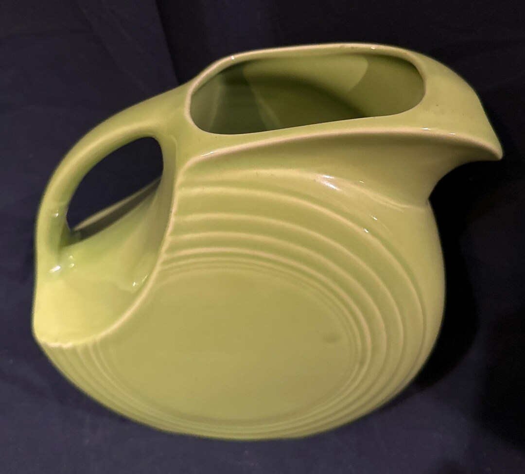 Vintage Fiestaware Pitcher - Etsy