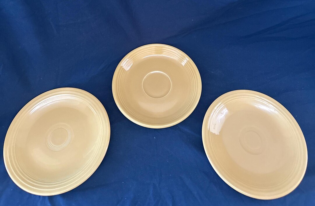 Vintage Fiestaware Saucers - Etsy