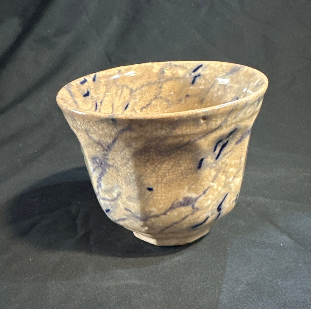 Antique Blue Spatter Ware Bowl - Etsy