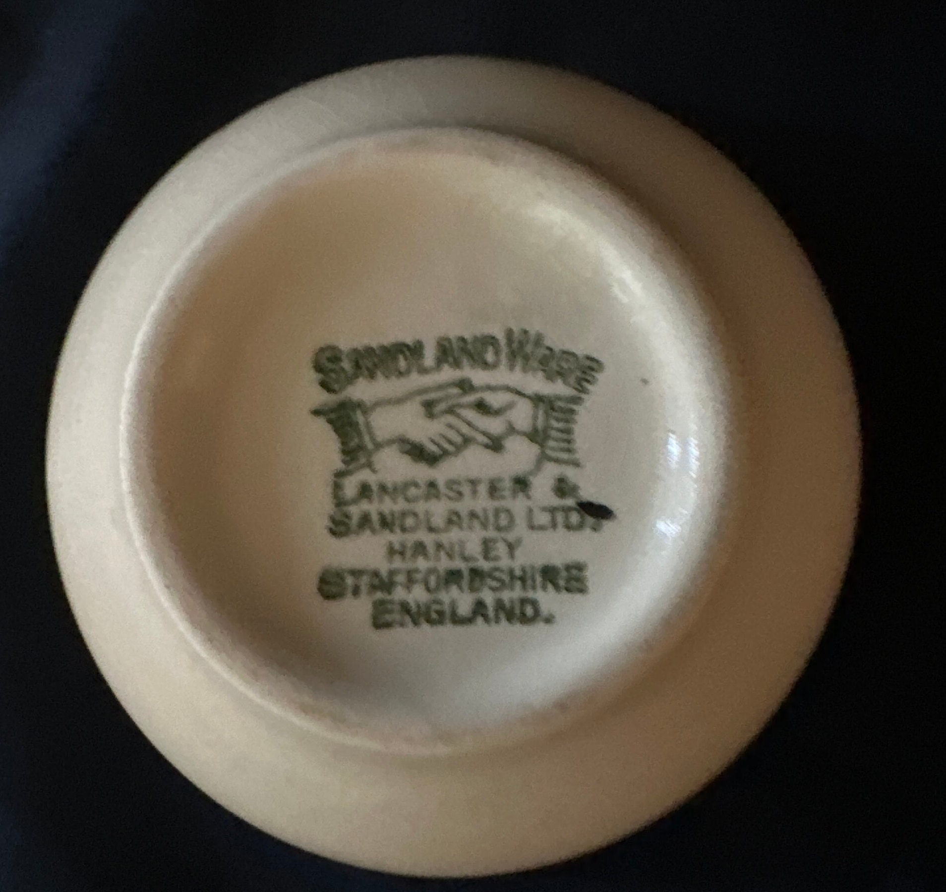 Vintage Sandland Ware Cream and Sugar Set - Etsy