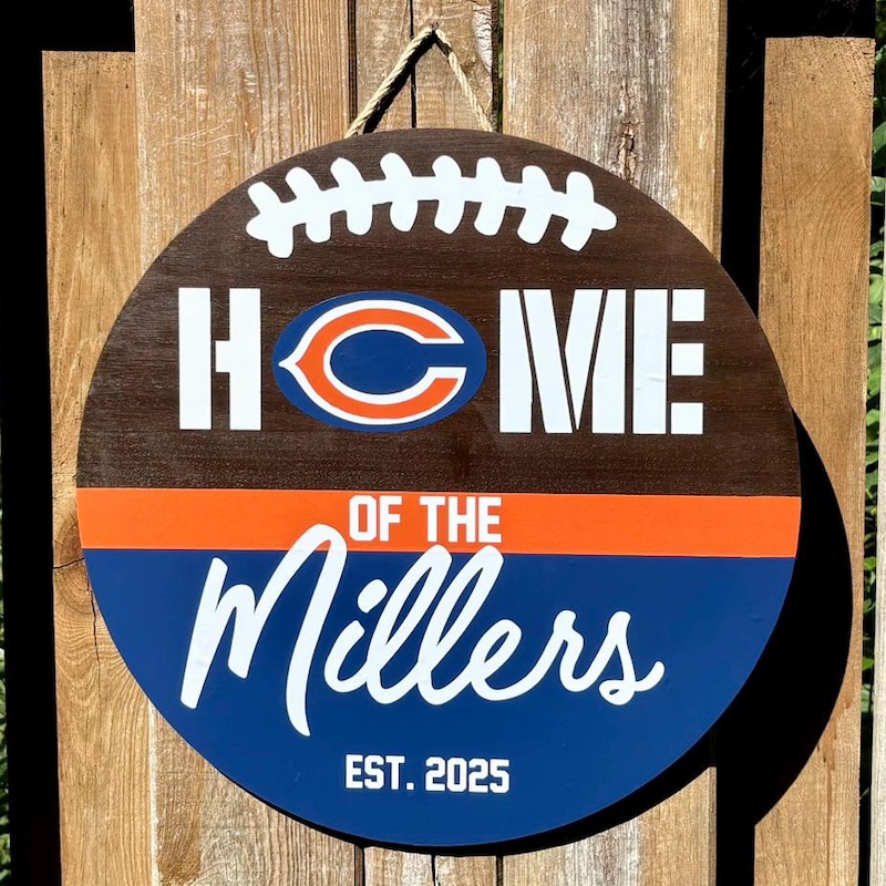 Outdoor Chicago Bear Signs - Etsy