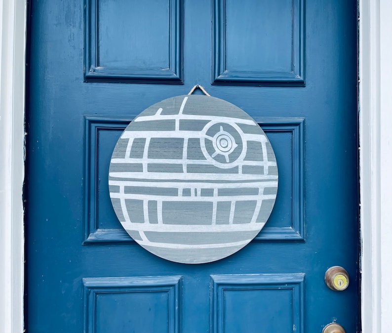 Star Wars Death Star Door Sign/ Home Decor - Etsy