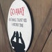 Go Away Monty Python Inspired Door Sign – Funny Medieval Decor - Etsy