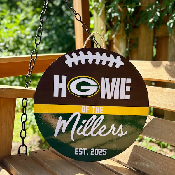 Green Bay Packers Wreath - Etsy