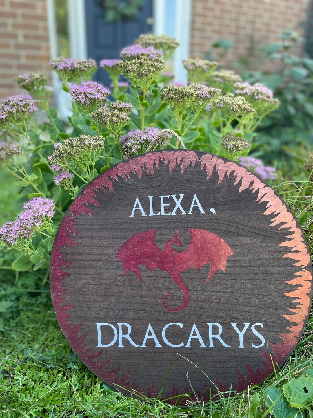 Game of Thrones Door Sign/ Dragon Home Decor - Etsy