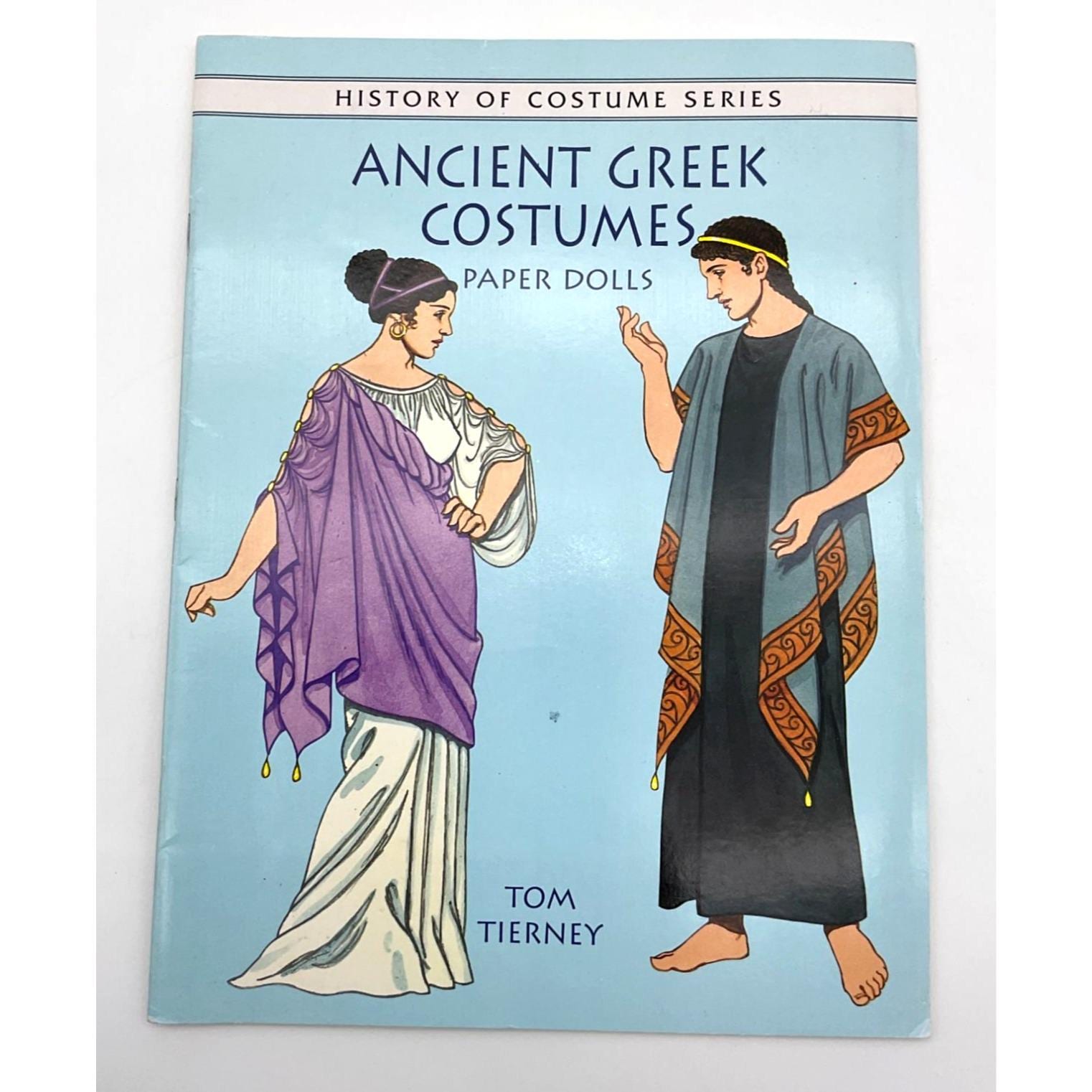 Ancient Greek Costumes Paper Dolls by Tom Tierney Vintage Paperback ...