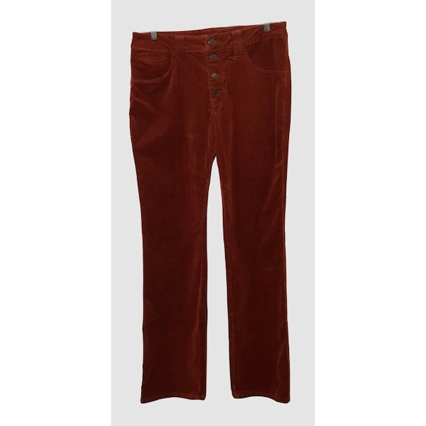 Rust Corduroy Pants - Etsy