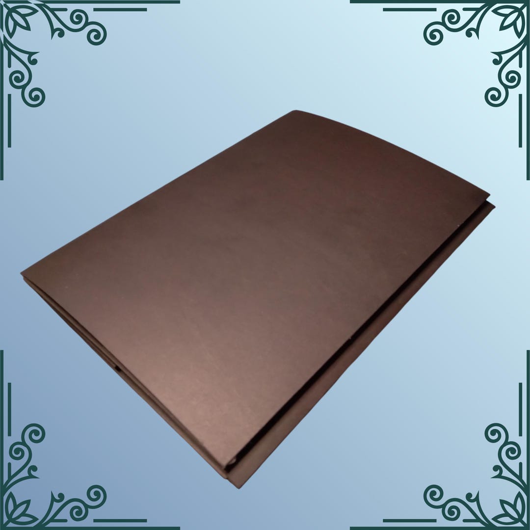 Blank Folio 8.5 X 6 X 0.25, Cardstock Base, Junk Journal Insert, Memory ...