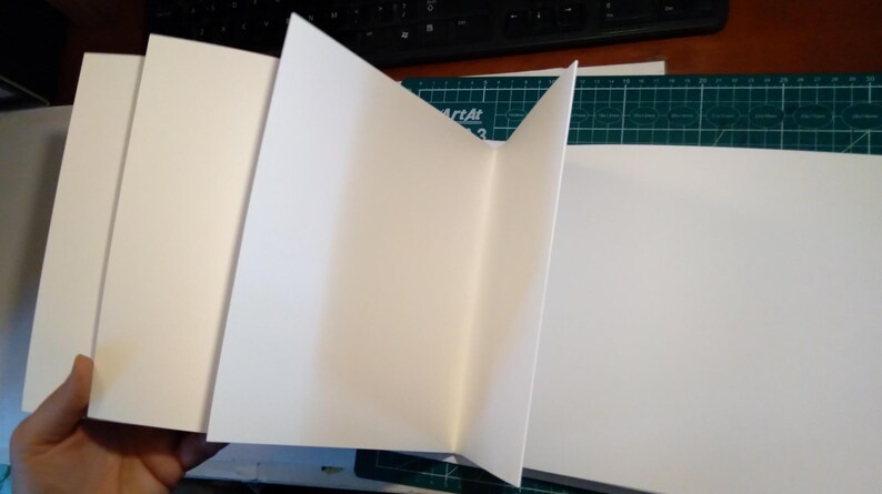 Blank Journal 9x12 Extra Large Cardstock Base, Junk Journal, Scrapbook ...