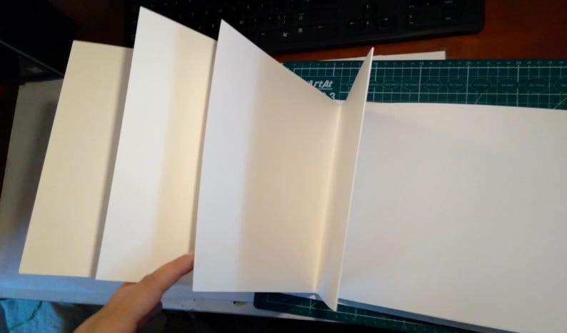 Extra Large Blank Junk Journal, 9x12 Cardstock Scrapbook Album - Etsy