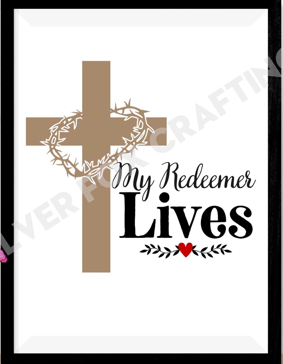 Christian-my Redeemer Lives-png File, High Quality 521 Dpi, Great for ...