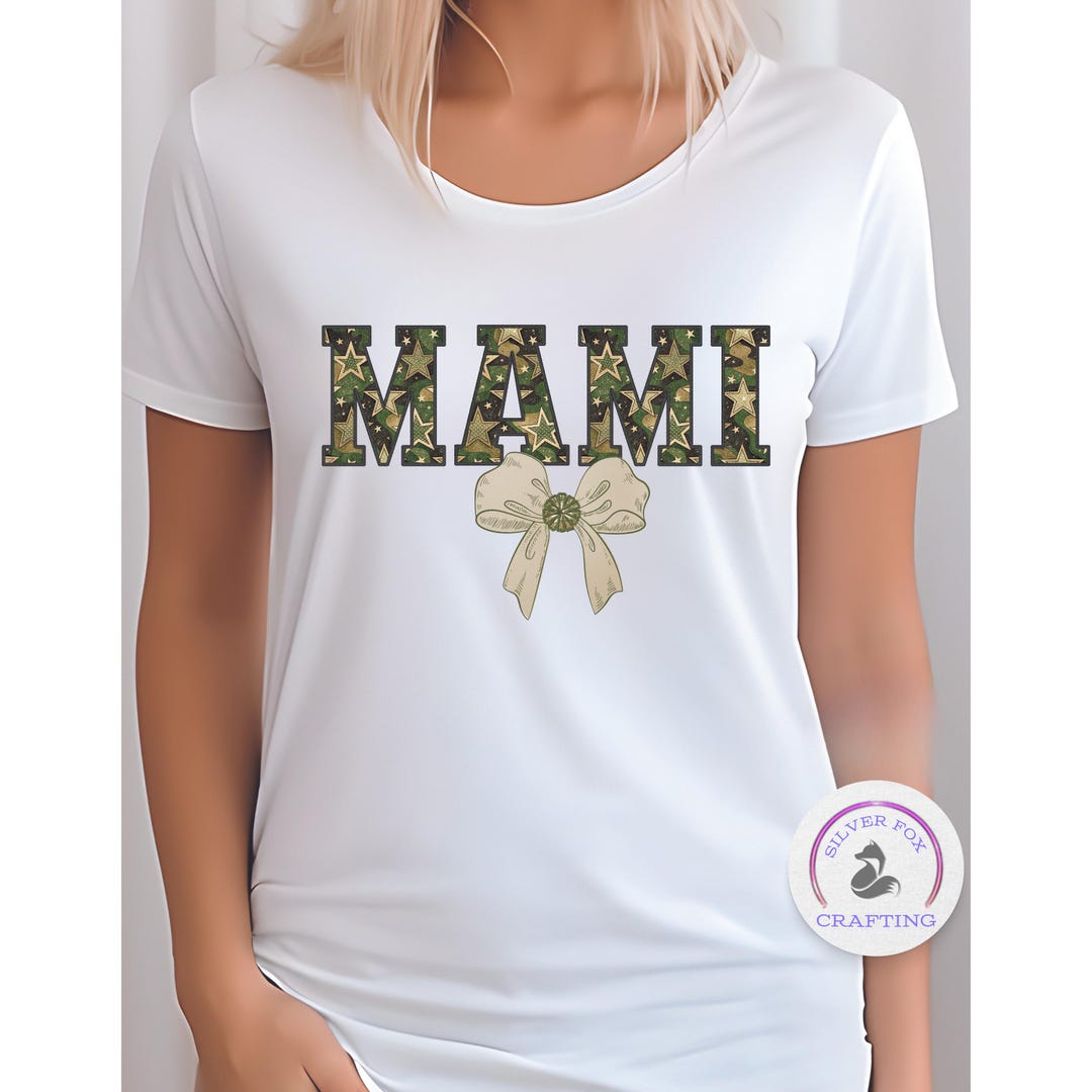 CAMOUFLAGE MAMI PNG File, is 300 Dpi, Design Can Be Used for ...