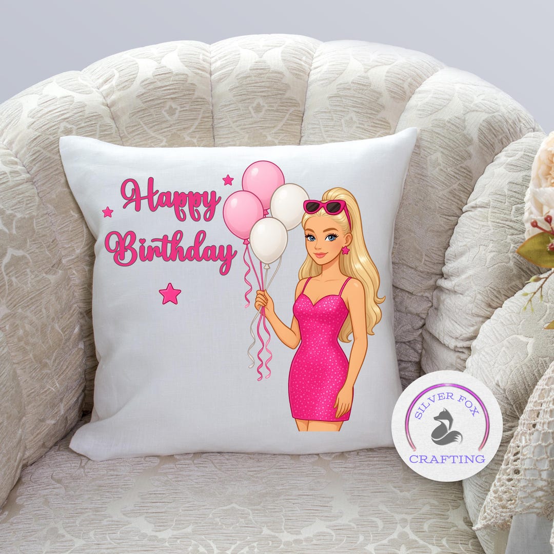 Cute Party Barb 2 Files-with/without Happy Birthday Words-this Princess ...