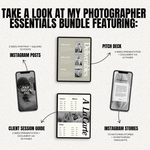 Pitch Deck Template for Photographers | Modern + Warm Pitch Deck ...