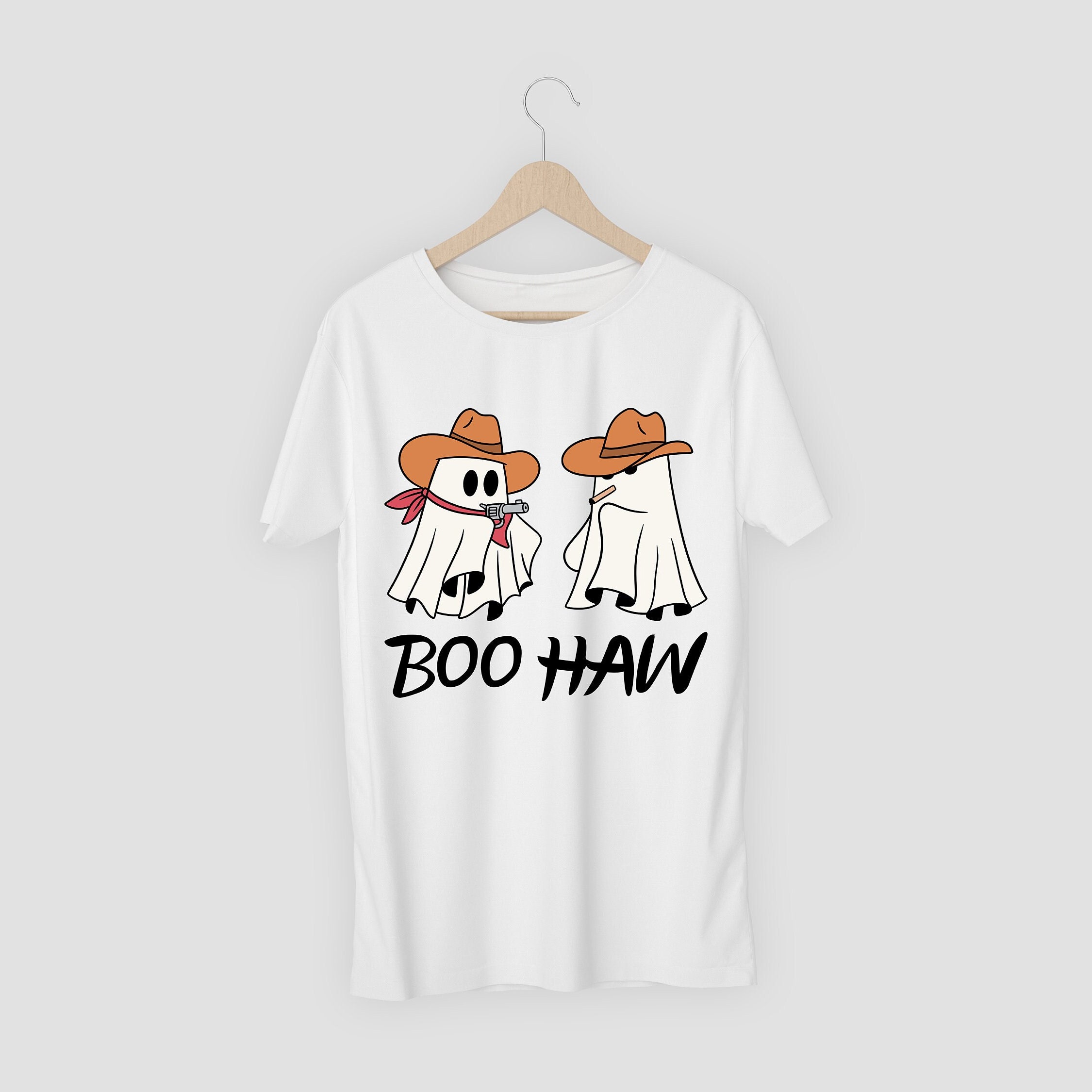 Boo Haw Svg Cowboy Ghost Png Halloween Sublimation Designs - Etsy