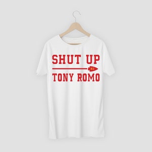 Shut up Tony Romo Svg, Kelce Png - Etsy