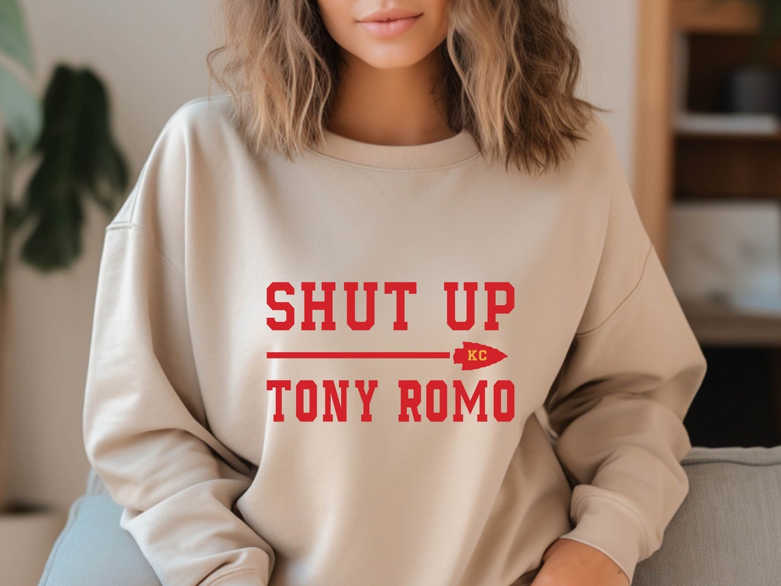 Shut up Tony Romo Svg, Kelce Png - Etsy