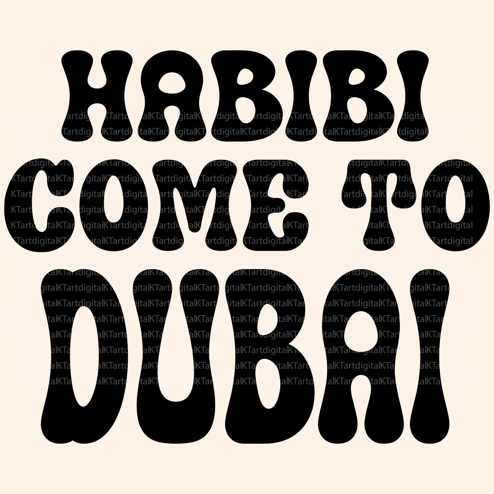 Habibi Come to Dubai Stylish Black Digital Shirt Design - Etsy