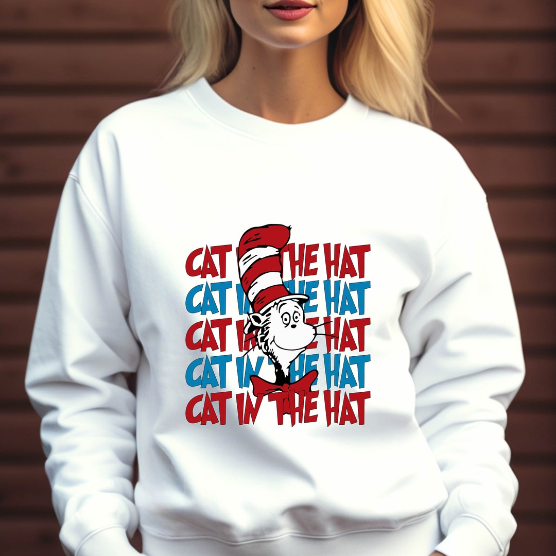 Cat in the Hat Svg, Green Eggs and Ham Svg, Dr Seuss Png, Thing 1 Thing ...