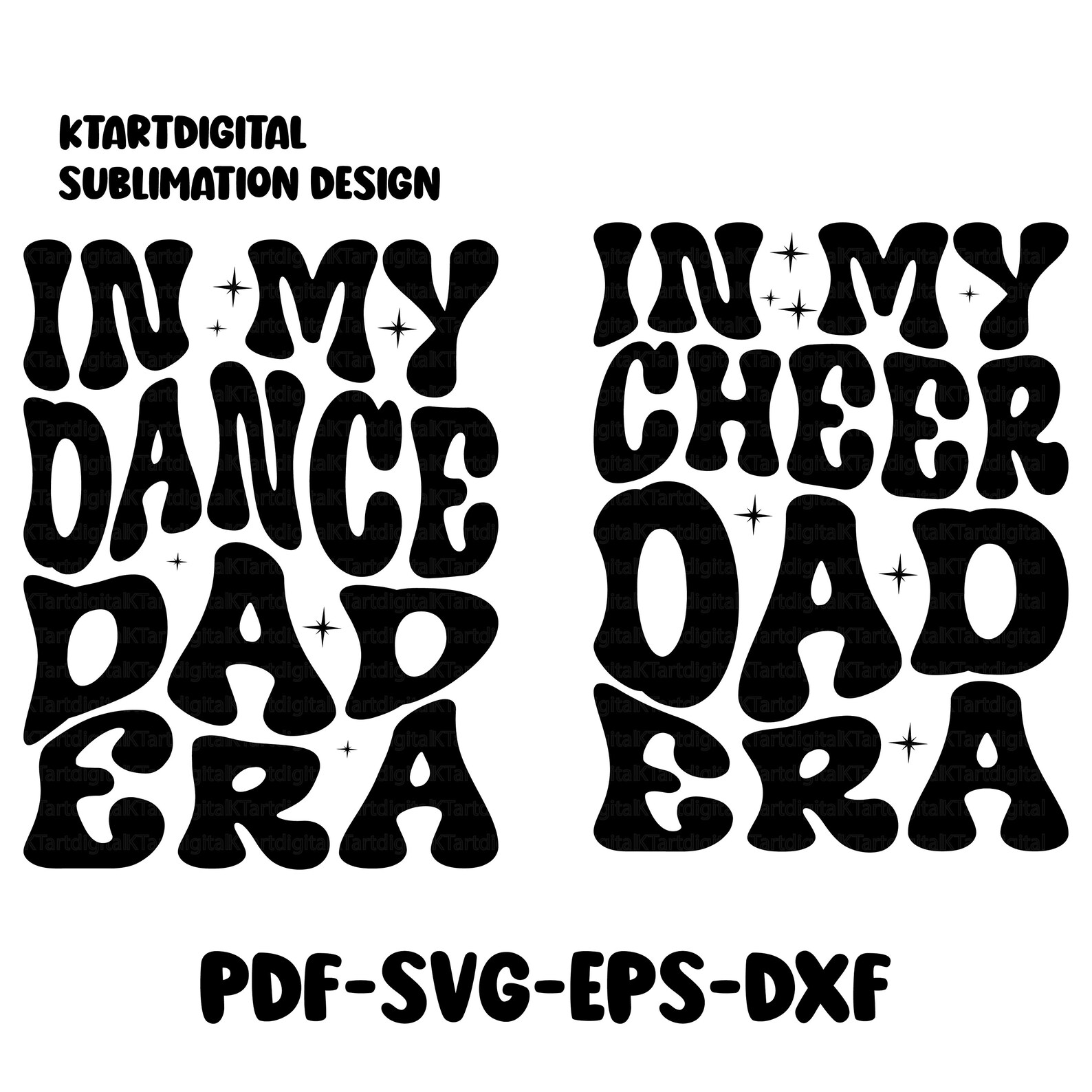 In My Cheer Era Svg, in My Dance Era Svg, Dance Dad Era Svg, Cheer Dad ...
