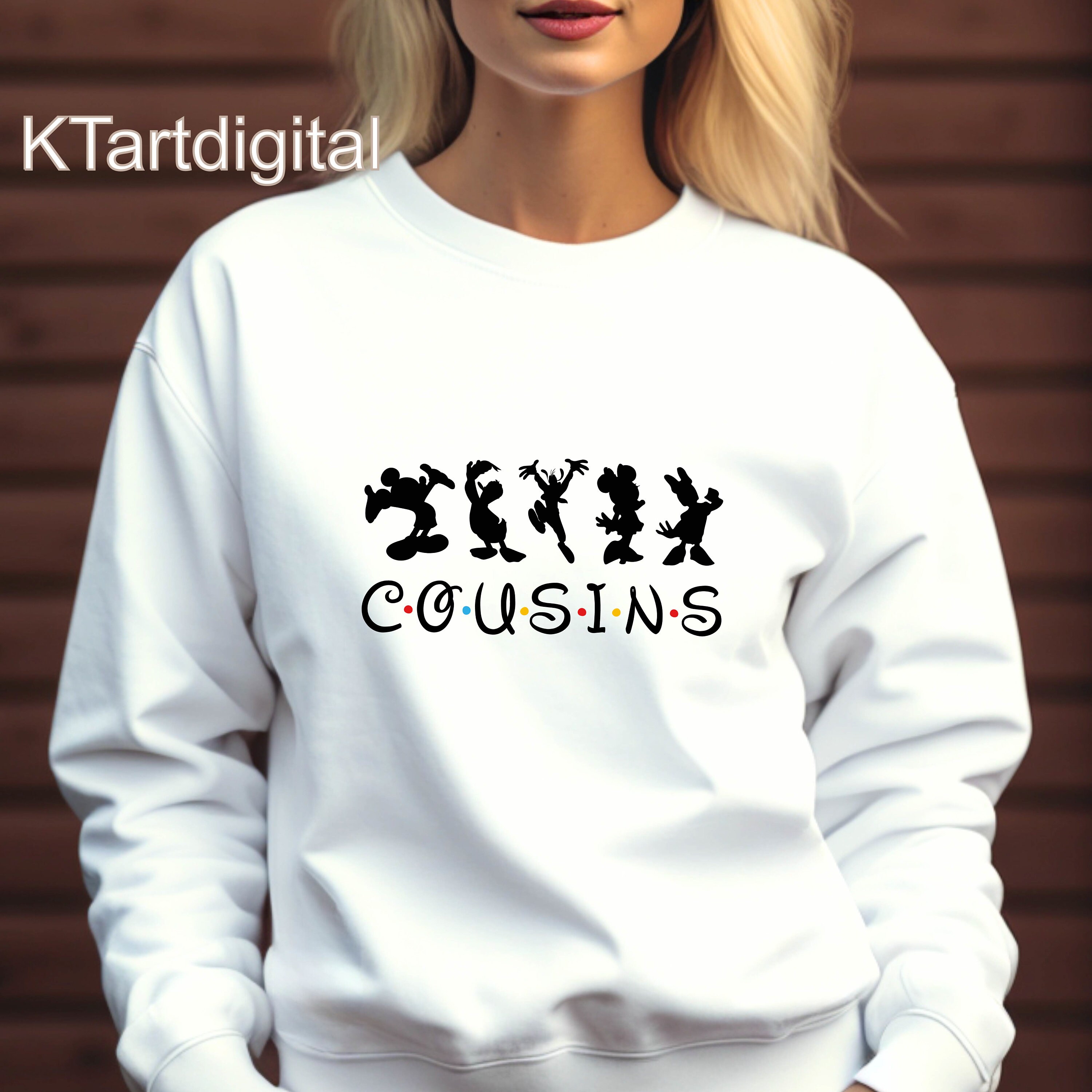 Cousins Cartoon Characters Friends Svg, Magical Svg, Family Trip Svg ...