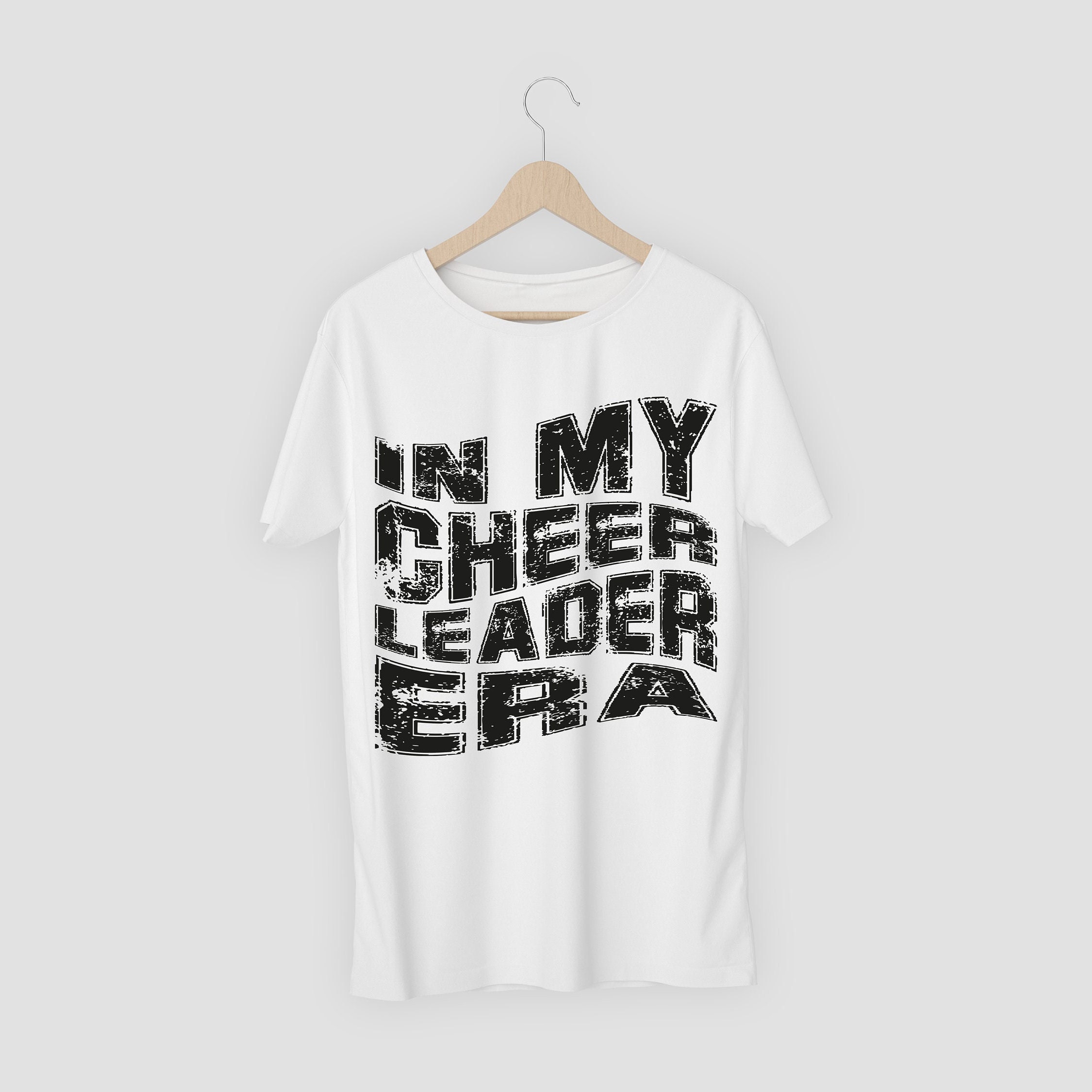 Cheerleader Era Png File in My Cheer Era, Cheer Shirt Design, Cheer ...