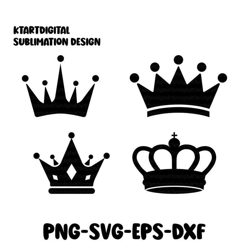 Royal Crown Svg File, King Crown Svg, Queen Crown Svg, Princess Tiara ...