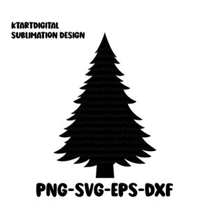 Christmas Tree Svg Bundle, Festive Holiday Clipart for Cricut and ...