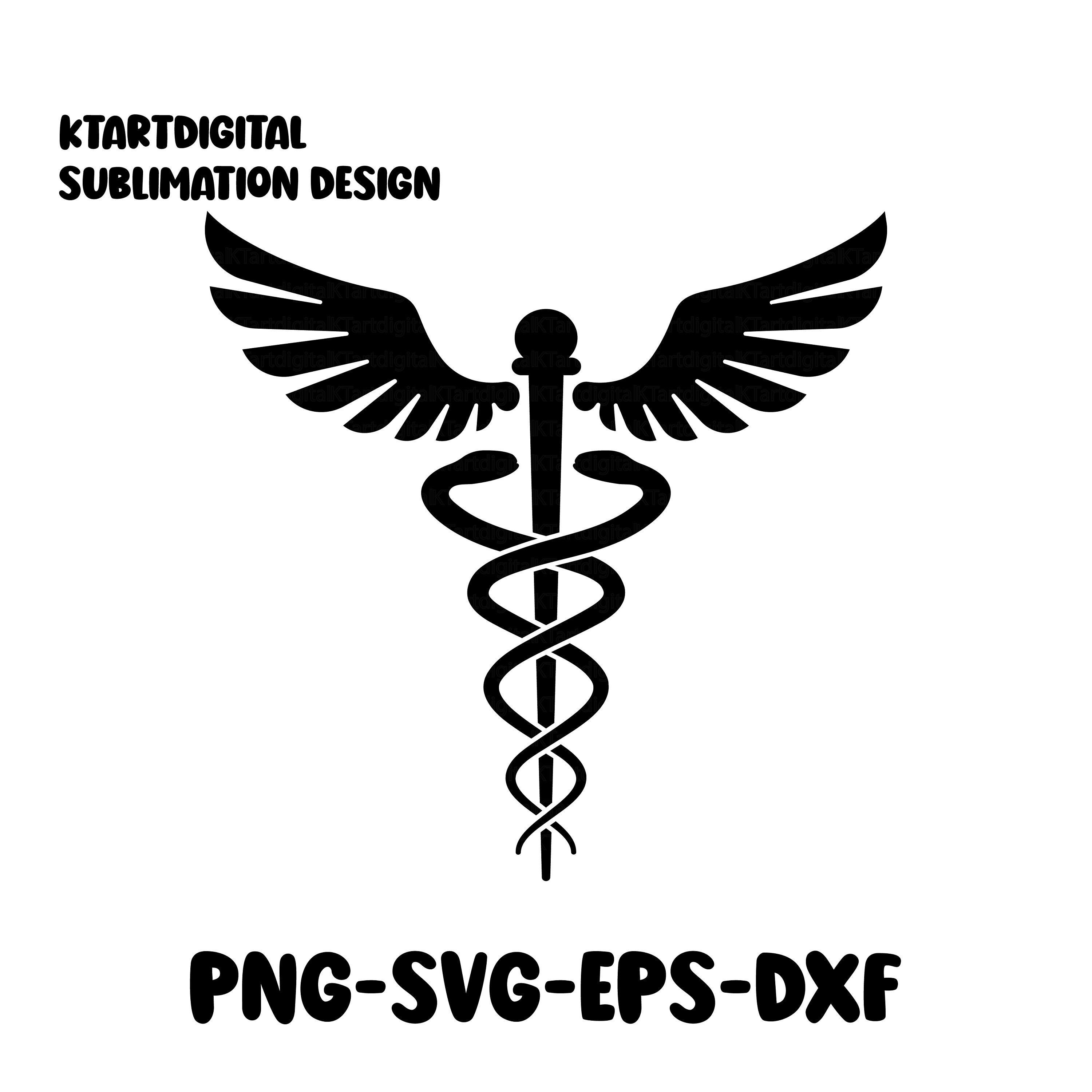 Medical Symbol Svg, Caduceus Svg, MD Svg, Star of Life Svg, Doctor Svg ...