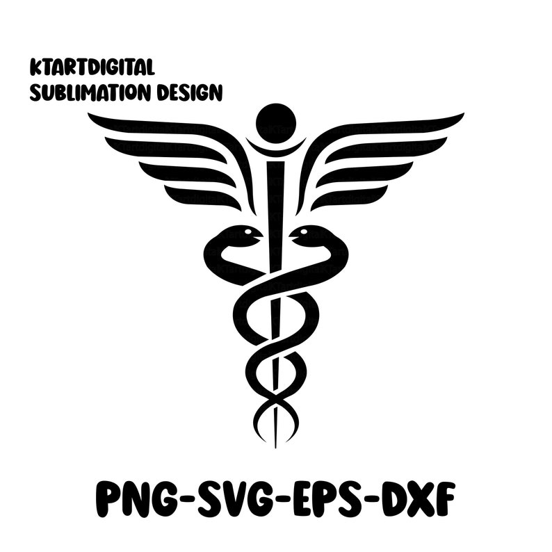 Medical Symbol Svg Caduceus Svg MD Svg Star of Life Svg - Etsy