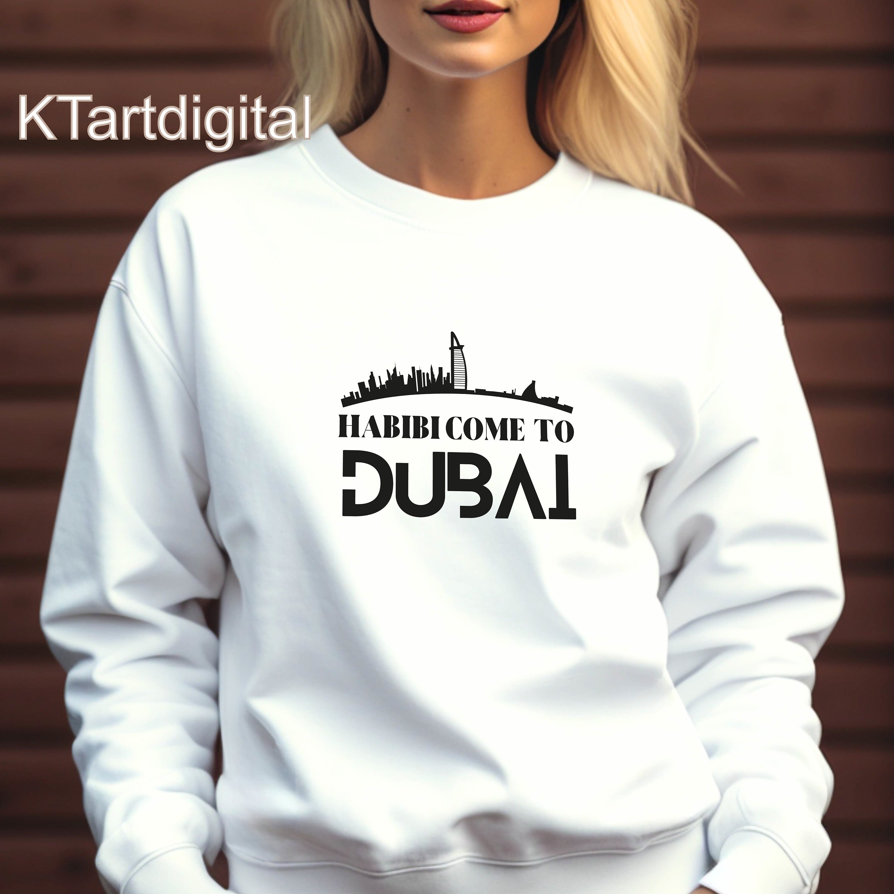 Habibi Come to Dubai Svg Trendy Sublimation Designs for Burj El Arab ...