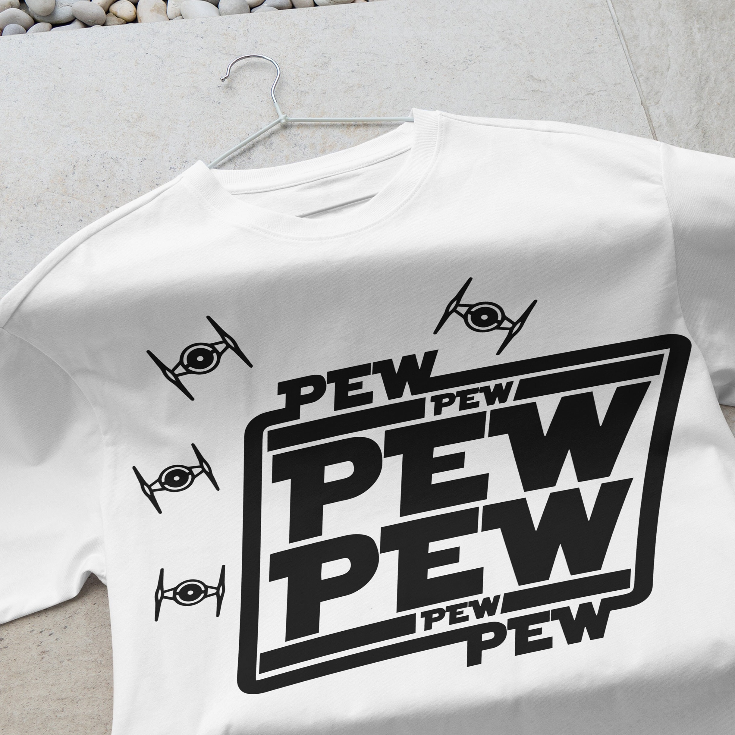 Pew Pew Pew SVG Star Wars SVG Force With You SVG Customize - Etsy