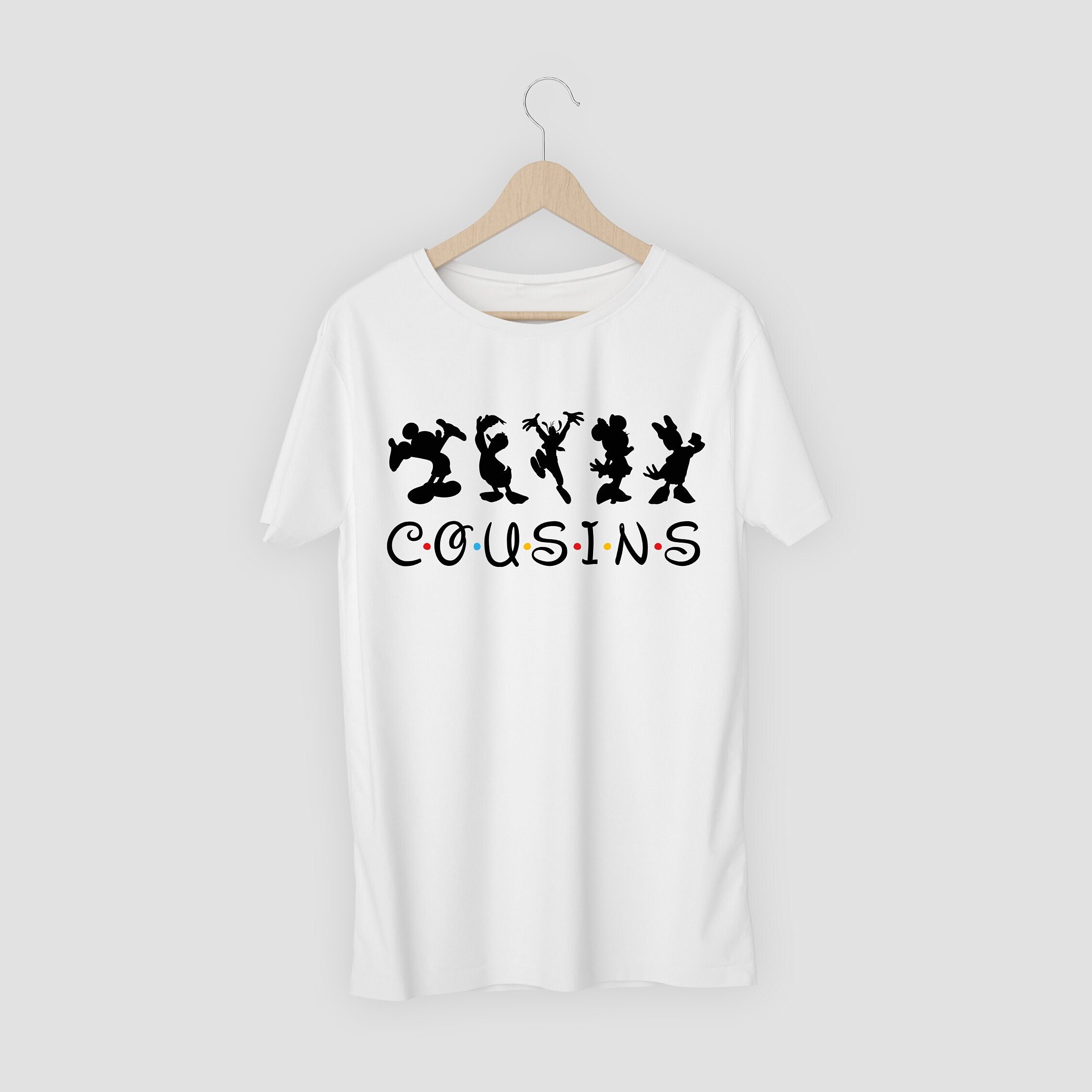 Cousins Cartoon Characters Friends Svg, Magical Svg, Family Trip Svg ...