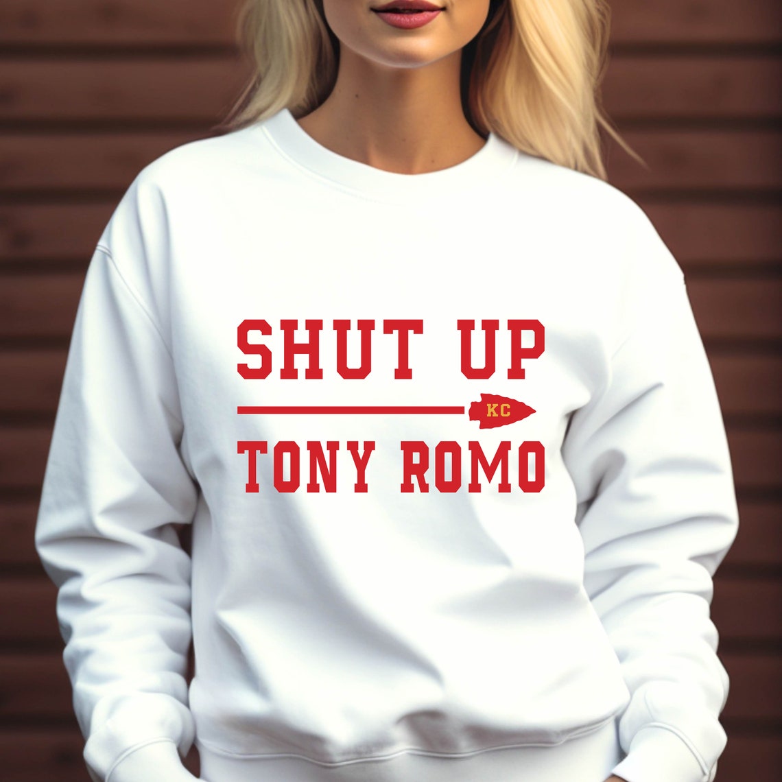 Shut up Tony Romo Svg, Kelce Png - Etsy