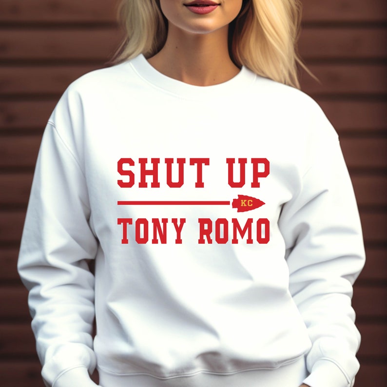 Shut up Tony Romo Svg, Kelce Png - Etsy