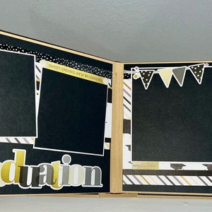 Graduation Premade Scrapbook Chipboard Album Graduate - Etsy