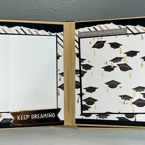 Graduation Premade Scrapbook Chipboard Album -- Graduate - Etsy