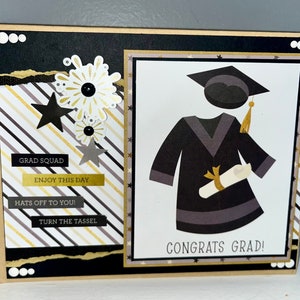 Graduation Premade Scrapbook Chipboard Album -- Graduate - Etsy