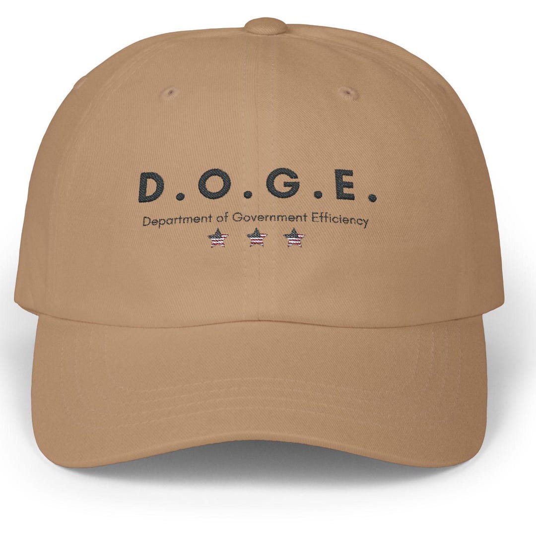 DOGE Hat Department of Government Efficiency Cap Classic Dad Cap Make ...