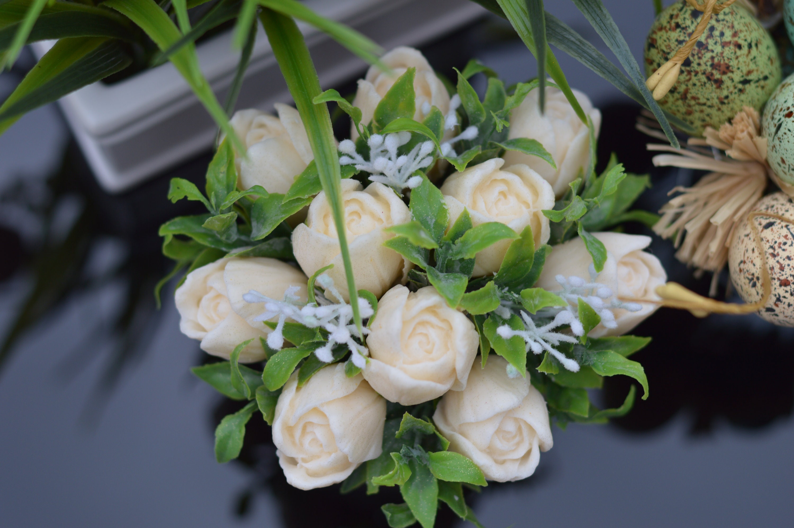 Soap Flower Bouquet Handmade Decorative - Etsy